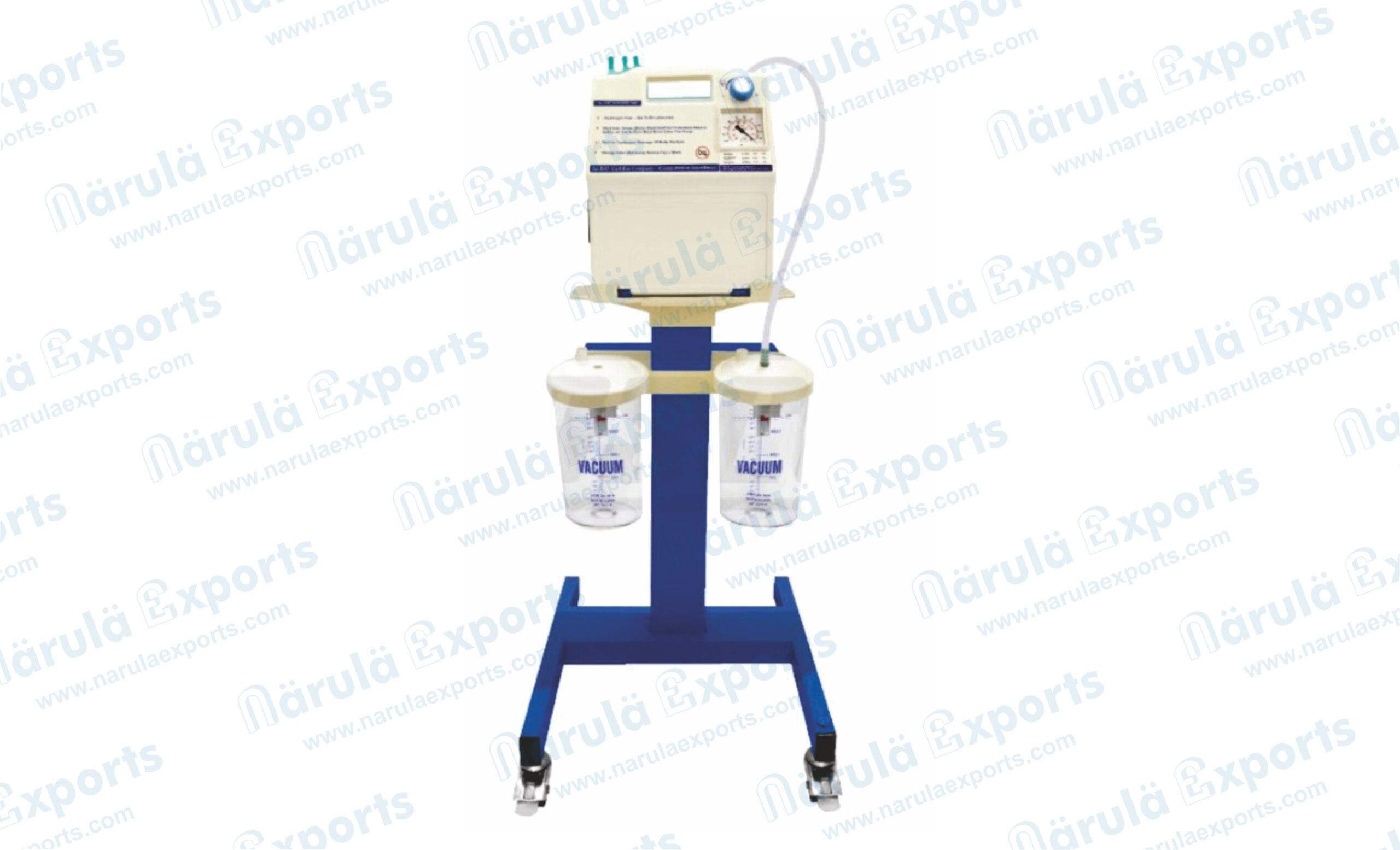 45L High Vacuum Suction in Trolley - Narula Exports