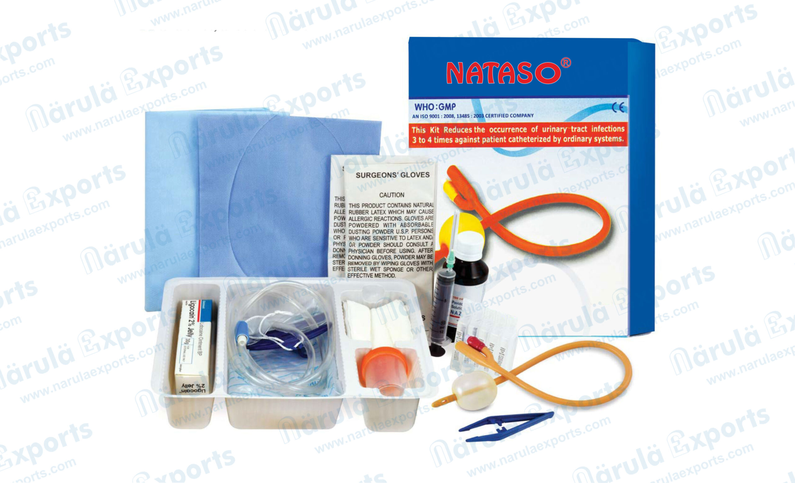 Foley Balloon Catheterization Kit - Narula Exports