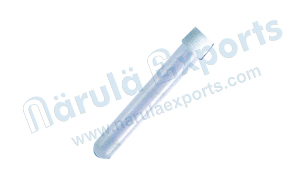 Test Tube With Screw Cap - Narula Exports